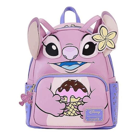 Loungefly | Bags | Loungefly Disneylilo And Stitch Angel Ice Cream Mini ...